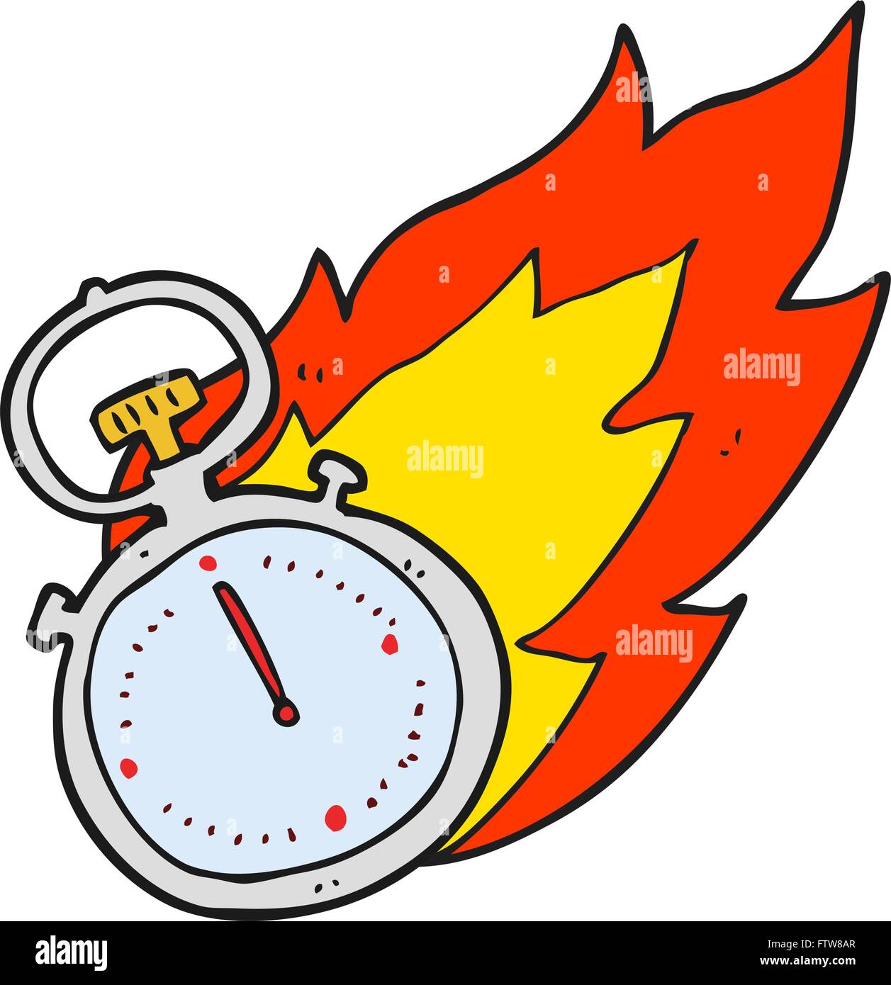 Stop watch clipart Stock Vector Images - Alamy