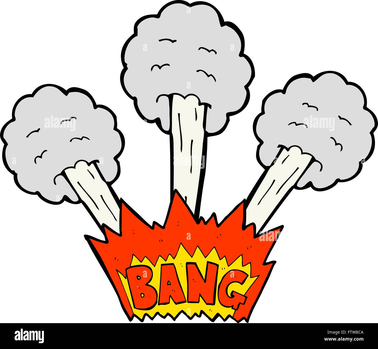 Freehand drawn cartoon explosion Stock Vector Images - Alamy