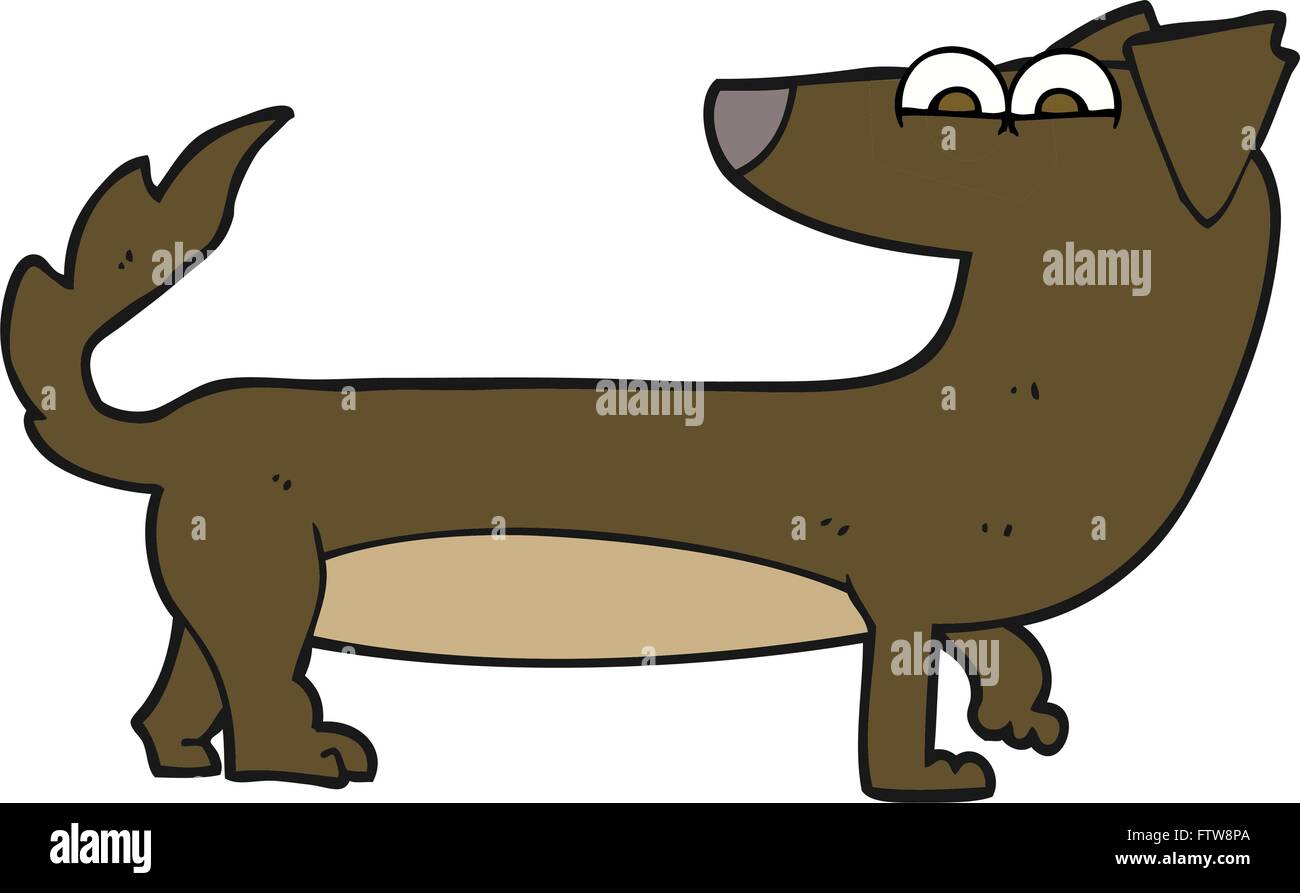 freehand drawn cartoon dog Stock Vector Image & Art - Alamy