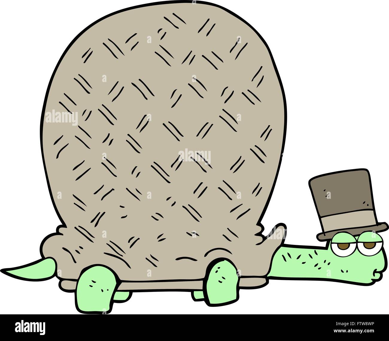freehand drawn cartoon tortoise Stock Vector Image & Art - Alamy