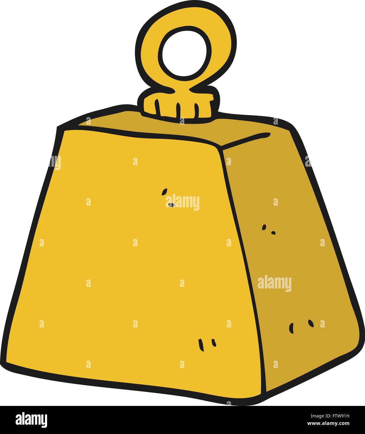 freehand drawn cartoon heavy weight Stock Vector Image & Art - Alamy