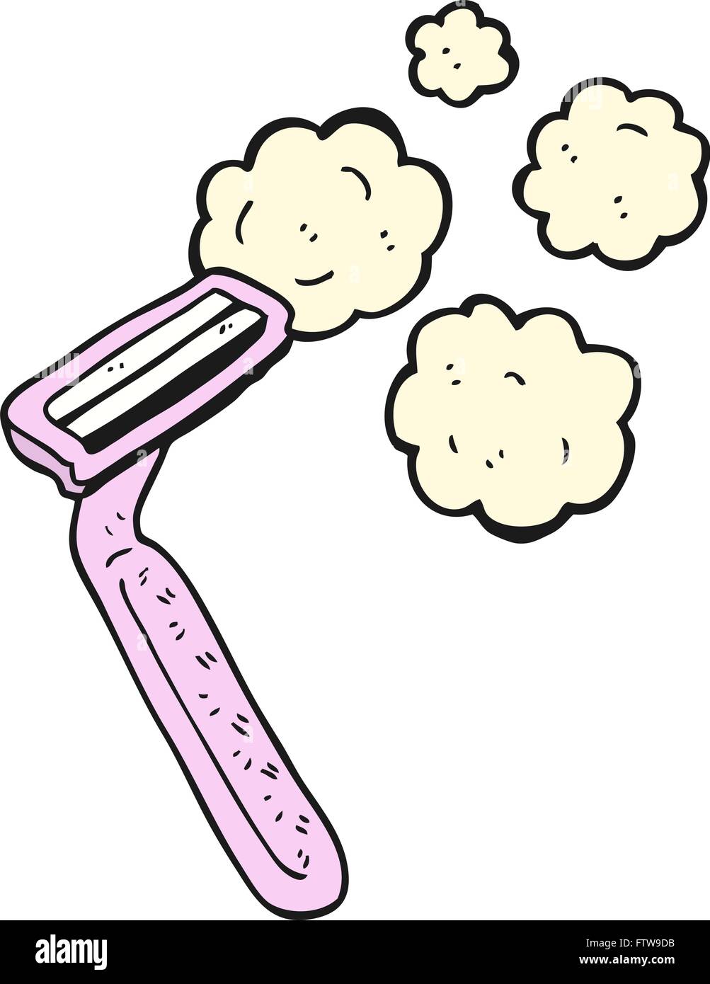 freehand drawn cartoon razor Stock Vector Image & Art - Alamy