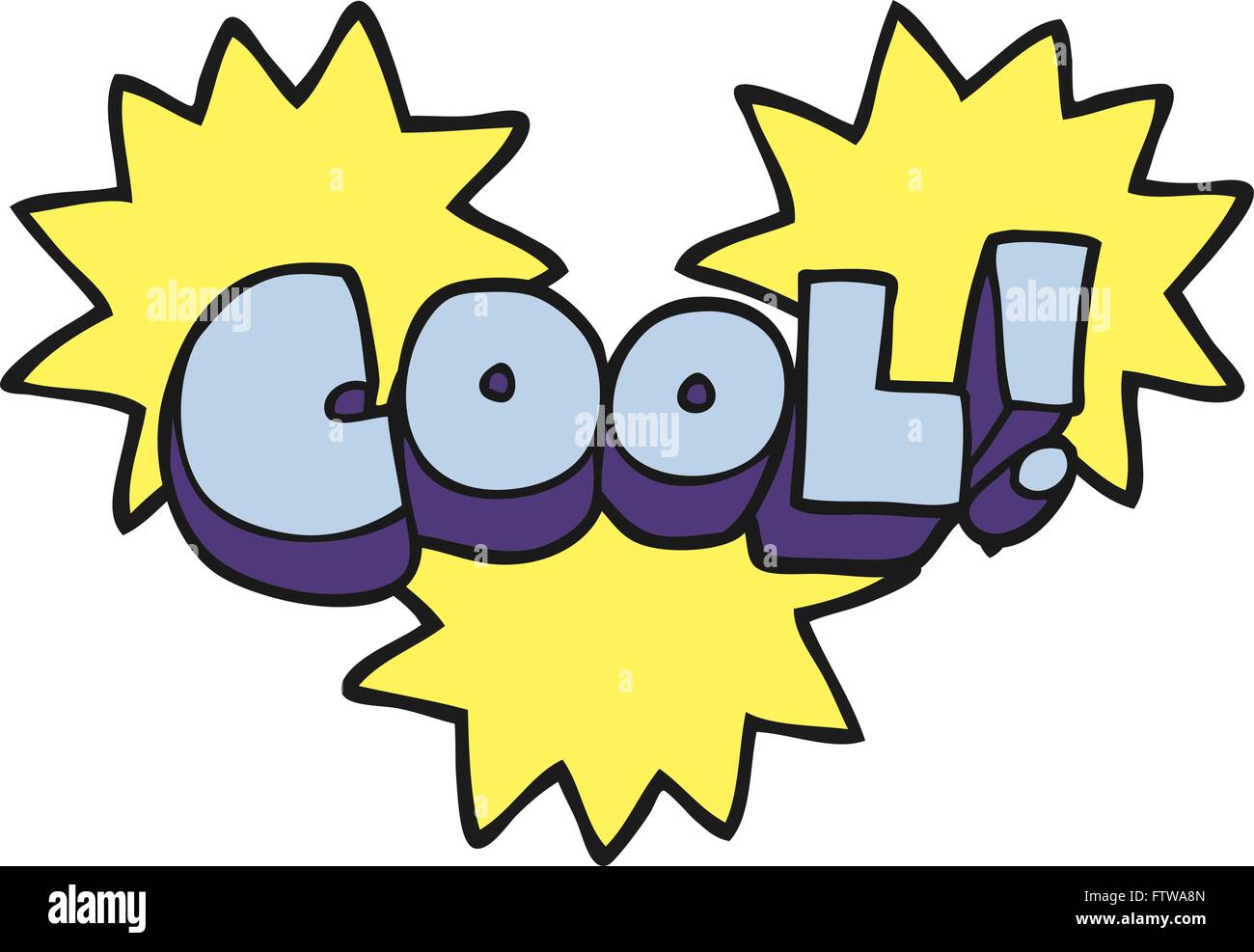 cool freehand drawn cartoon symbol Stock Vector Image & Art - Alamy