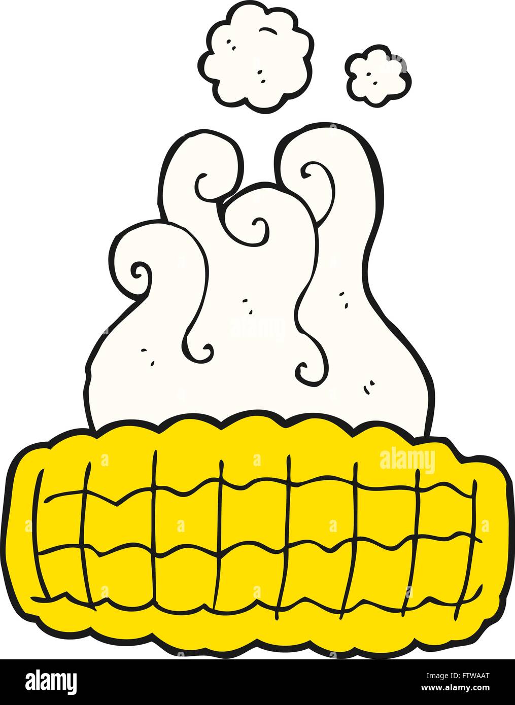 freehand drawn cartoon corn cob Stock Vector Image & Art - Alamy