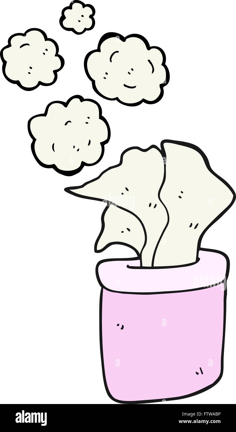 freehand drawn cartoon box of tissues Stock Vector Image & Art - Alamy