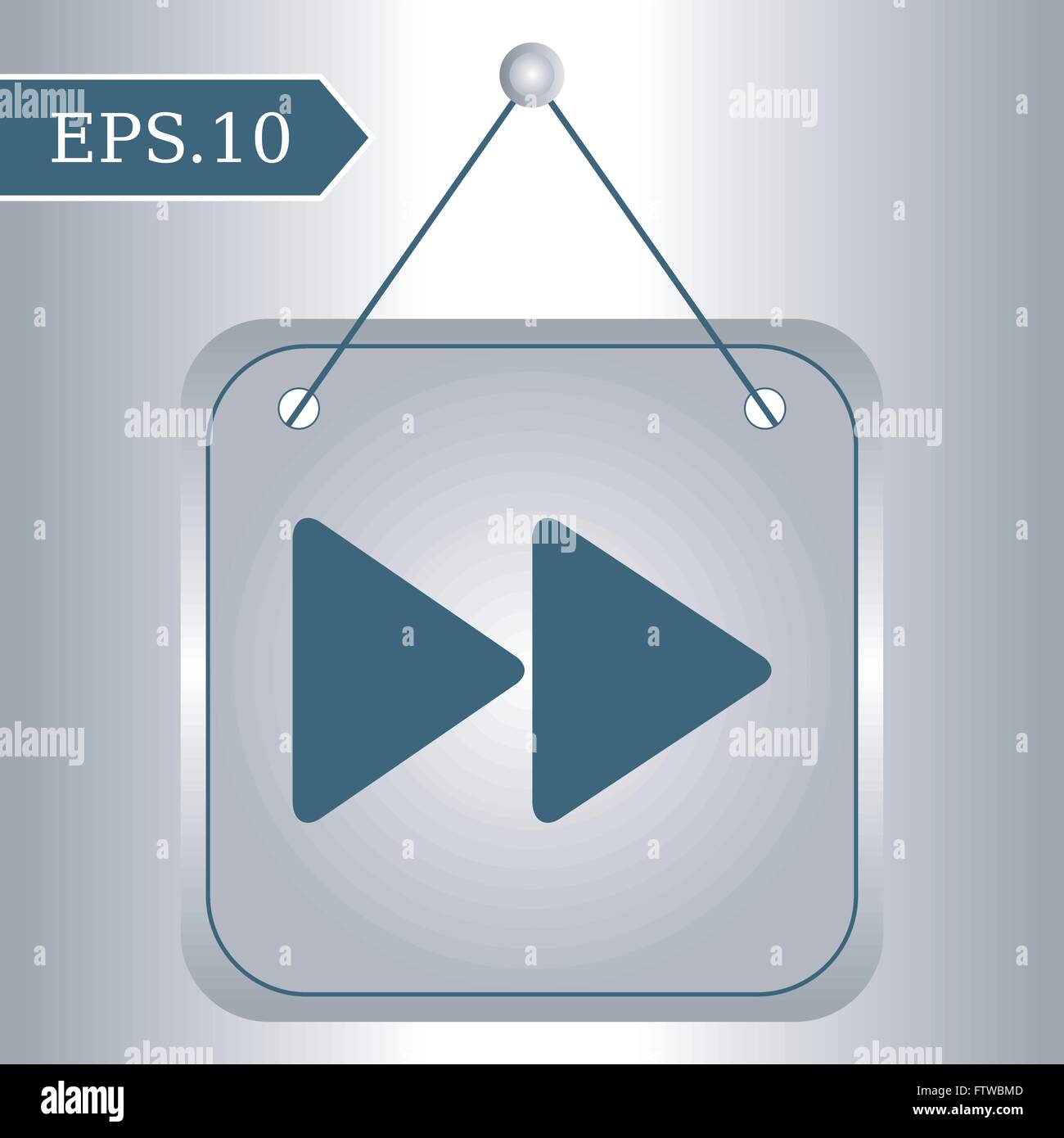 fast forward button Stock Vector Image & Art - Alamy