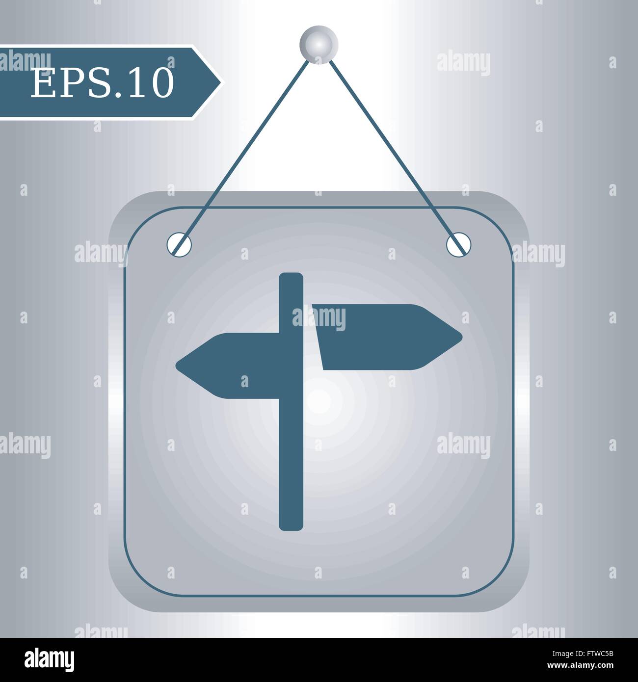 Directional shapes Stock Vector Images - Alamy