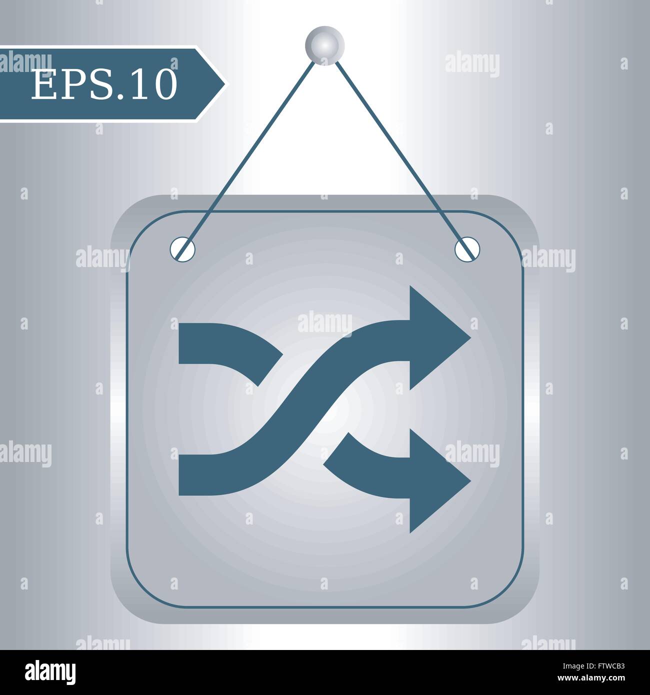 Crossed shapes Stock Vector Images - Alamy