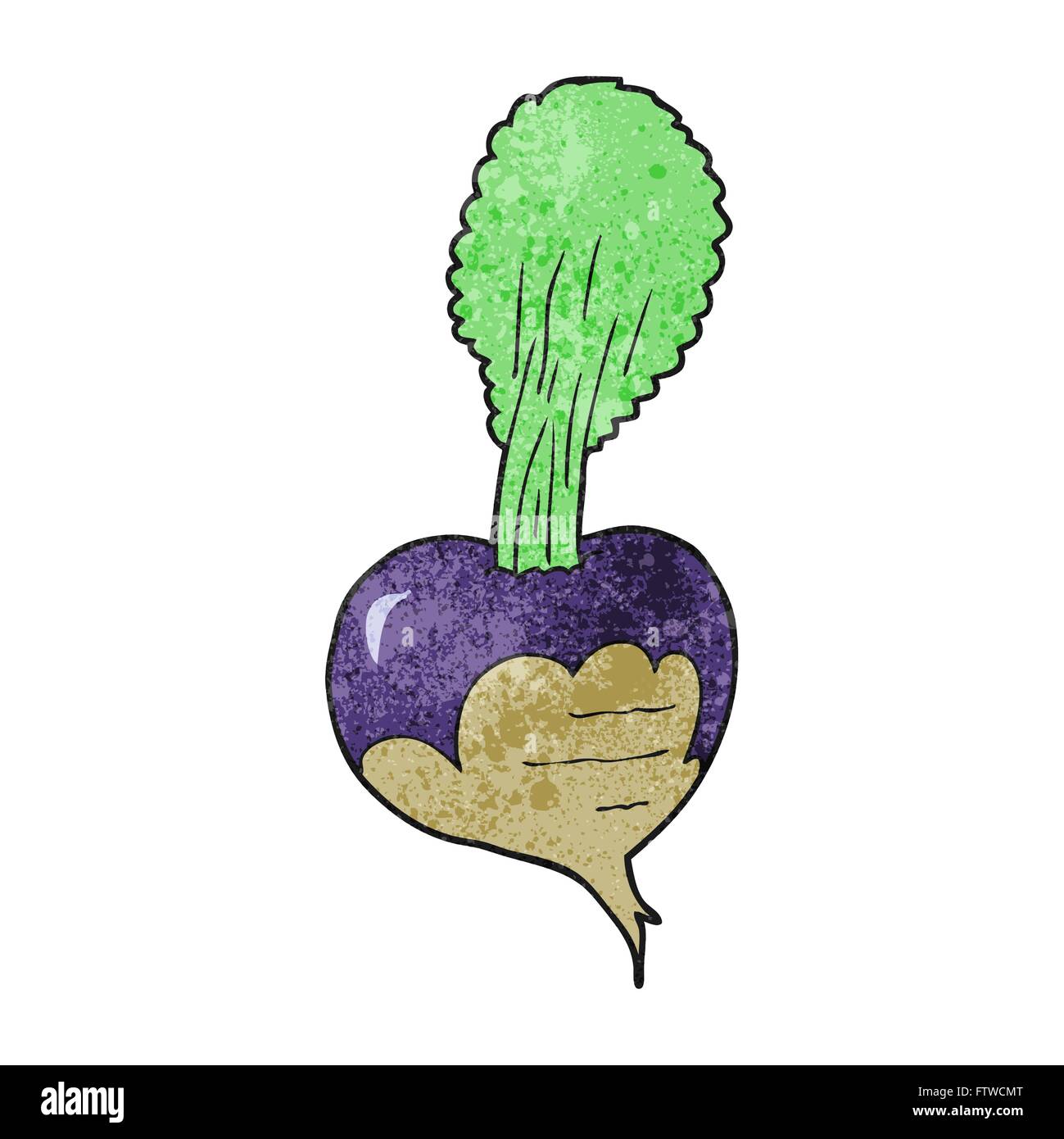 freehand textured cartoon beetroot Stock Vector Image & Art - Alamy