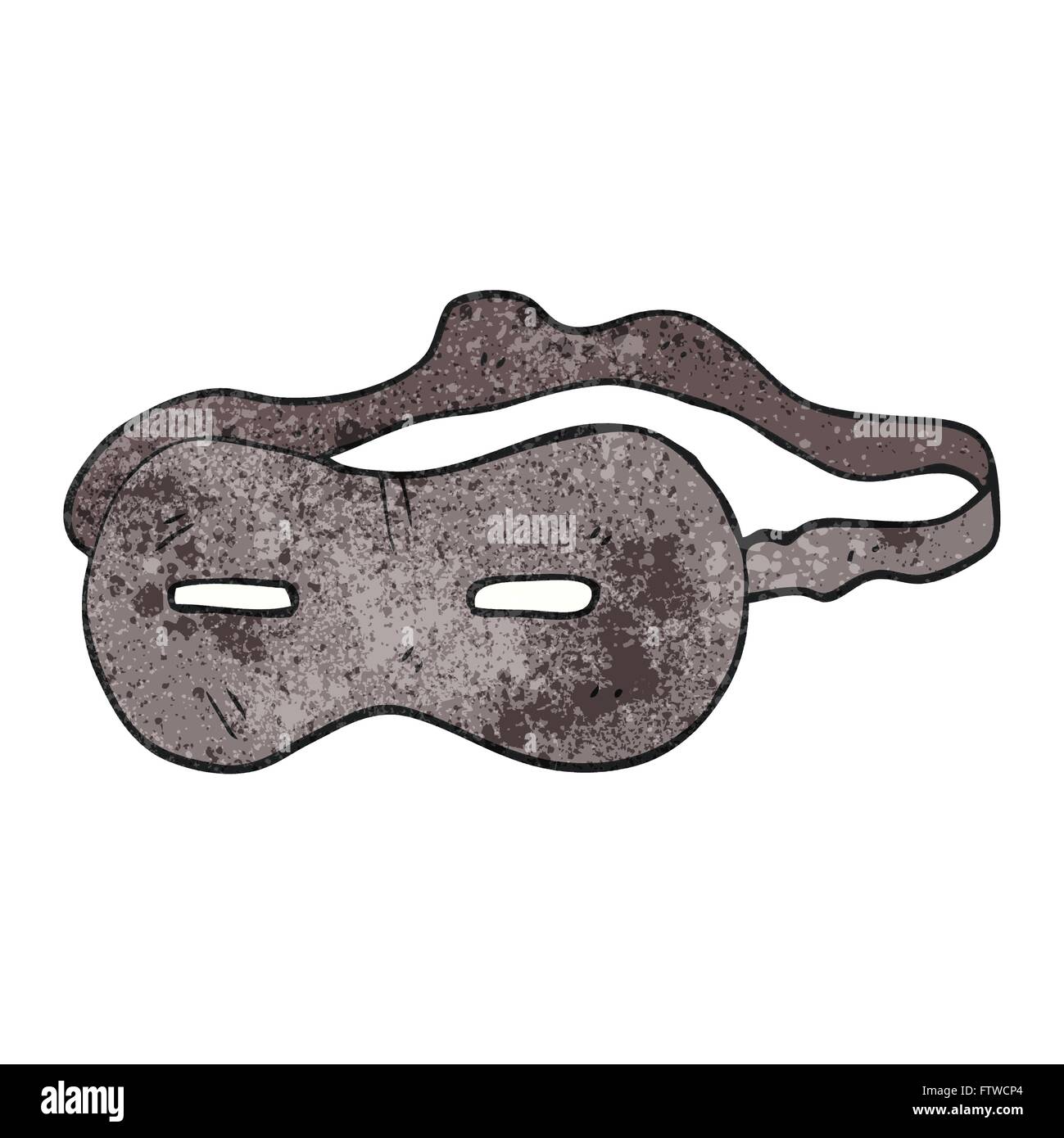 freehand textured cartoon mask Stock Vector Image & Art - Alamy