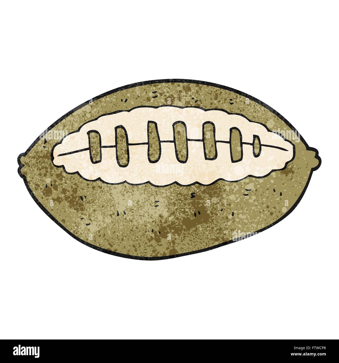 freehand textured cartoon football Stock Vector Image & Art - Alamy