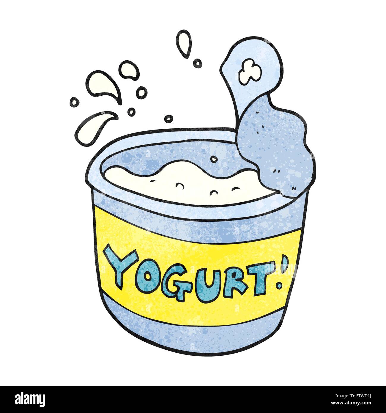 Yogurt Clip Art Cartoon Illustration Stock Photos & Yogurt Clip Art ...
