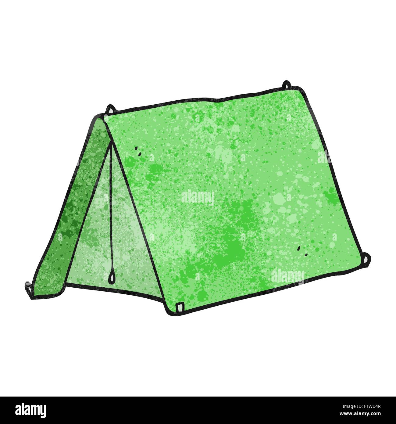 freehand textured cartoon tent Stock Vector Image & Art - Alamy