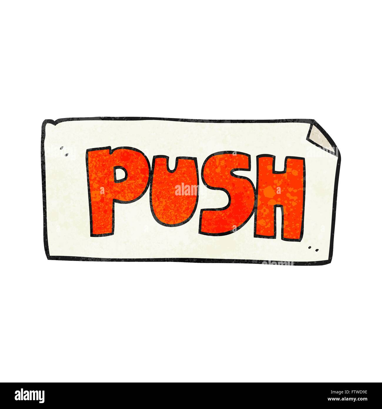 Funny door sign Cut Out Stock Images & Pictures - Alamy