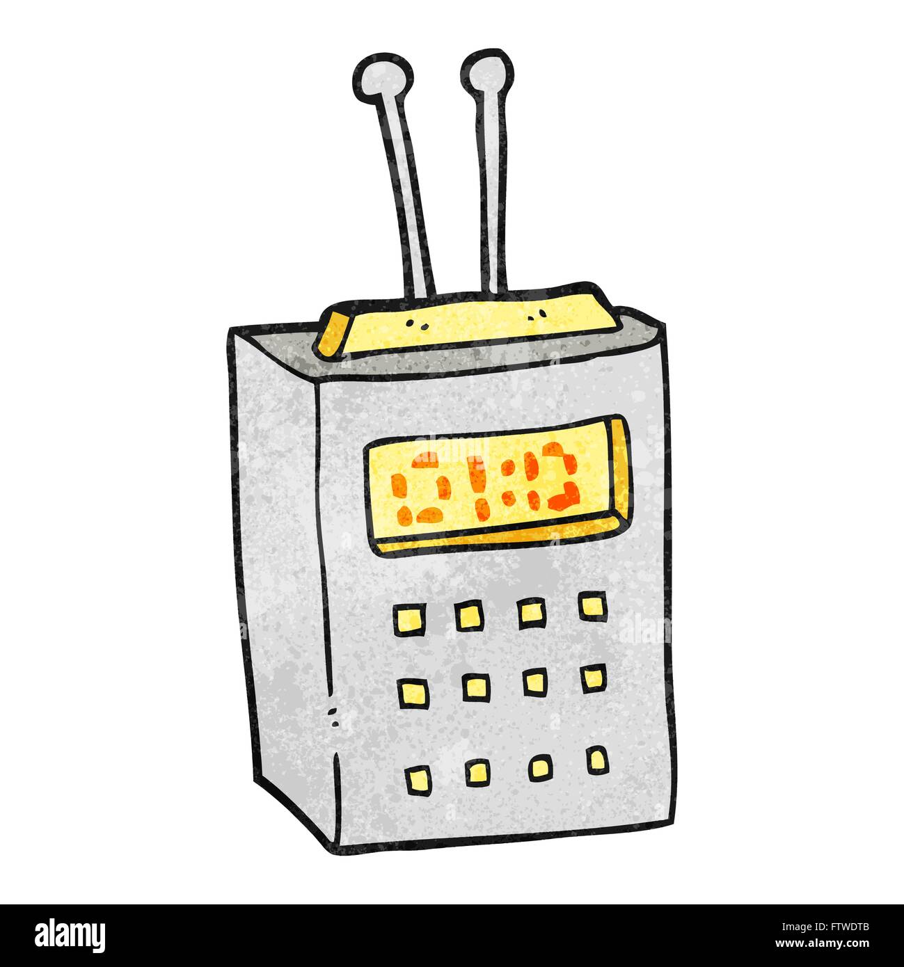 freehand textured cartoon scientific device Stock Vector Image & Art ...