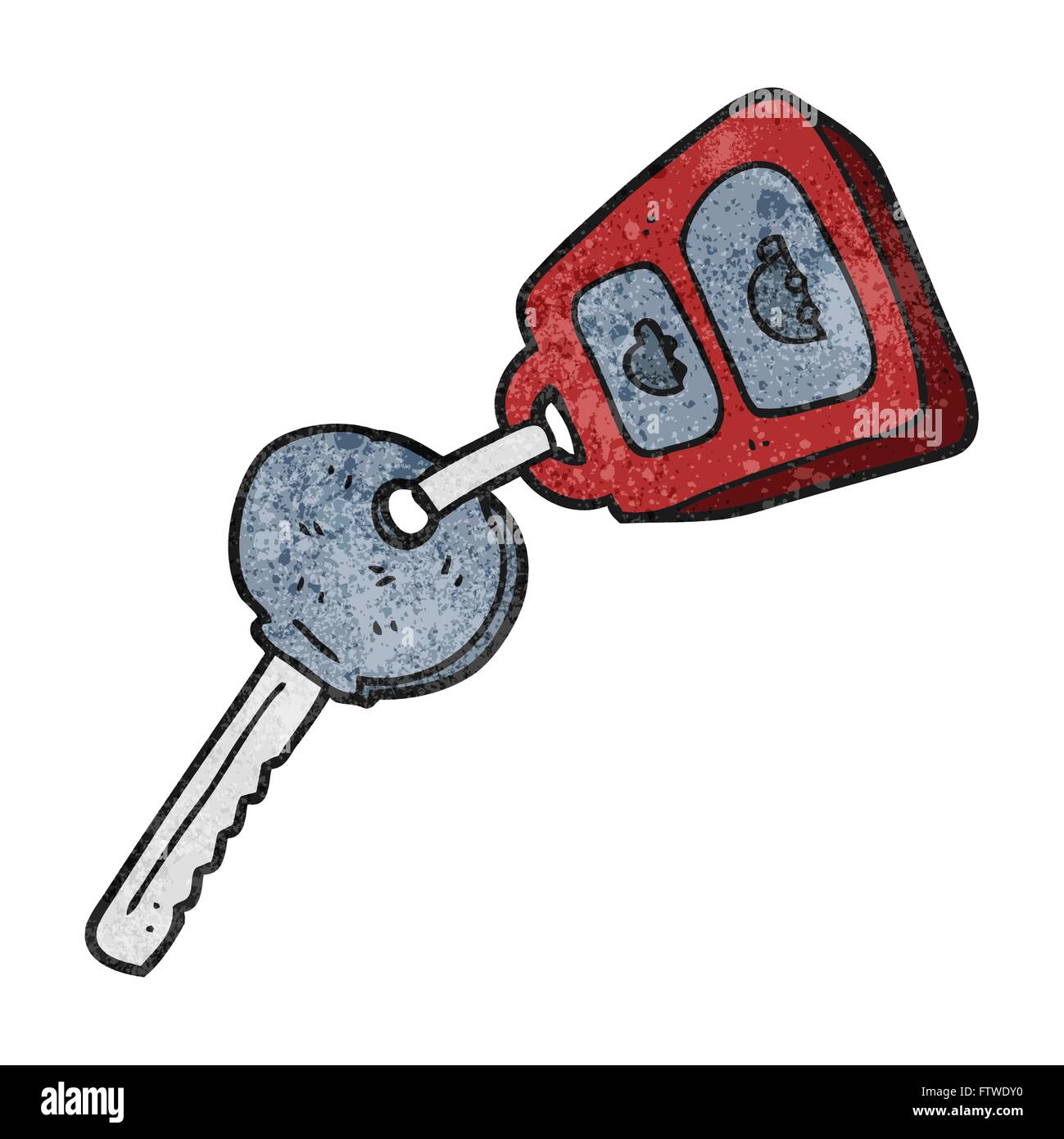freehand textured cartoon key Stock Vector Image & Art - Alamy
