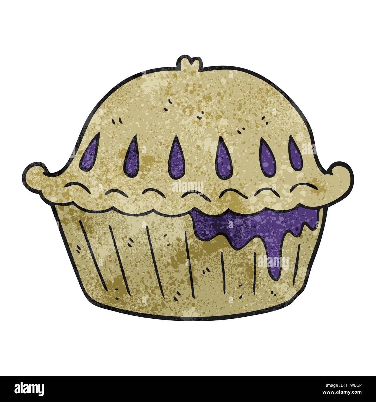 freehand textured cartoon pie Stock Vector Image & Art - Alamy