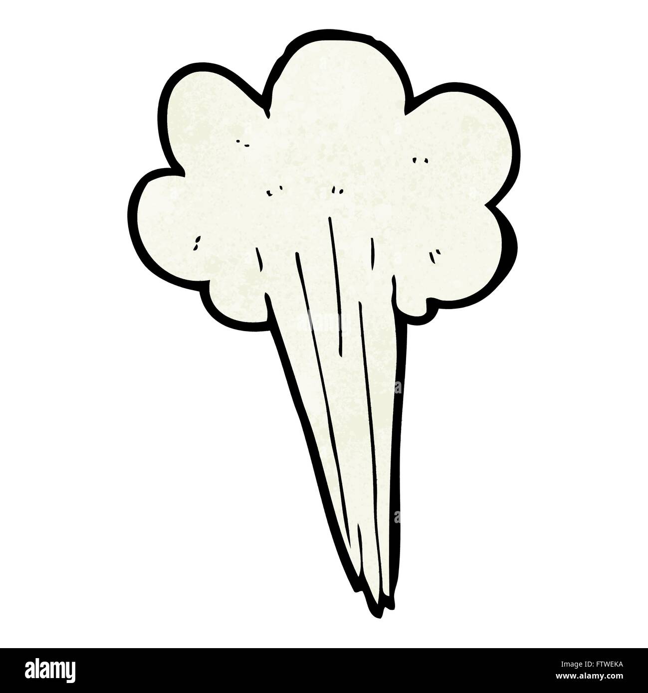 freehand textured cartoon steam design element Stock Vector Image & Art ...