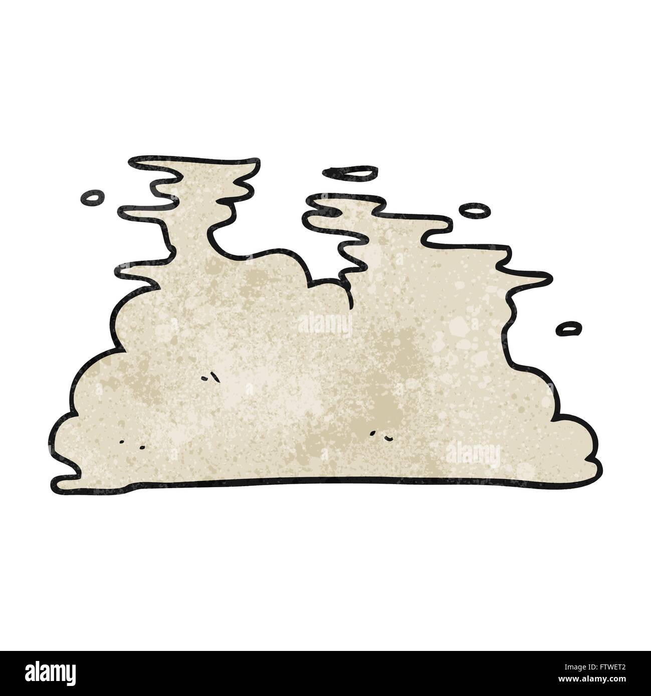 freehand textured cartoon steam Stock Vector Image & Art - Alamy