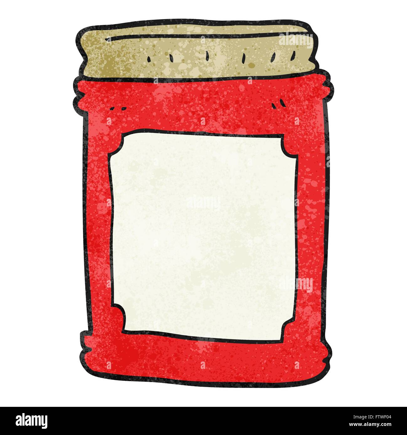 Freehand drawn cartoon jam jar hi-res stock photography and images - Alamy