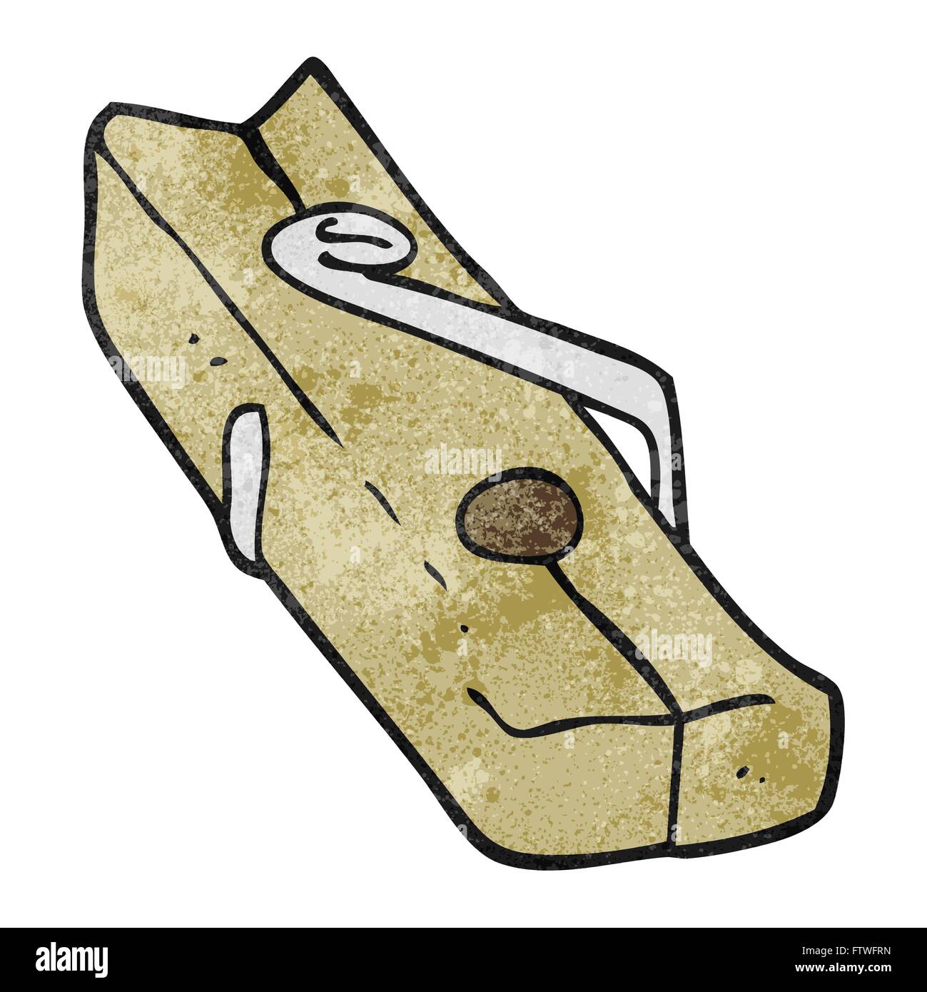 freehand textured cartoon wood peg Stock Vector Image & Art - Alamy