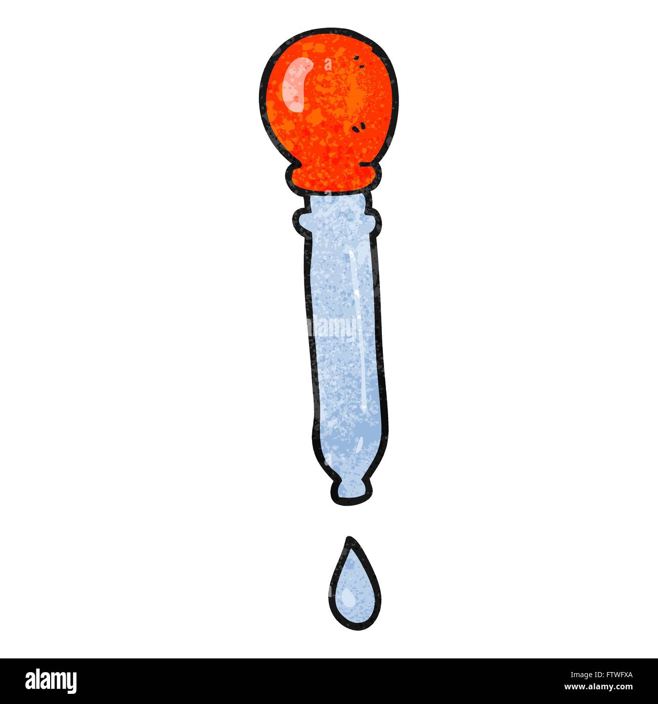 freehand textured cartoon water dropper Stock Vector Image & Art - Alamy