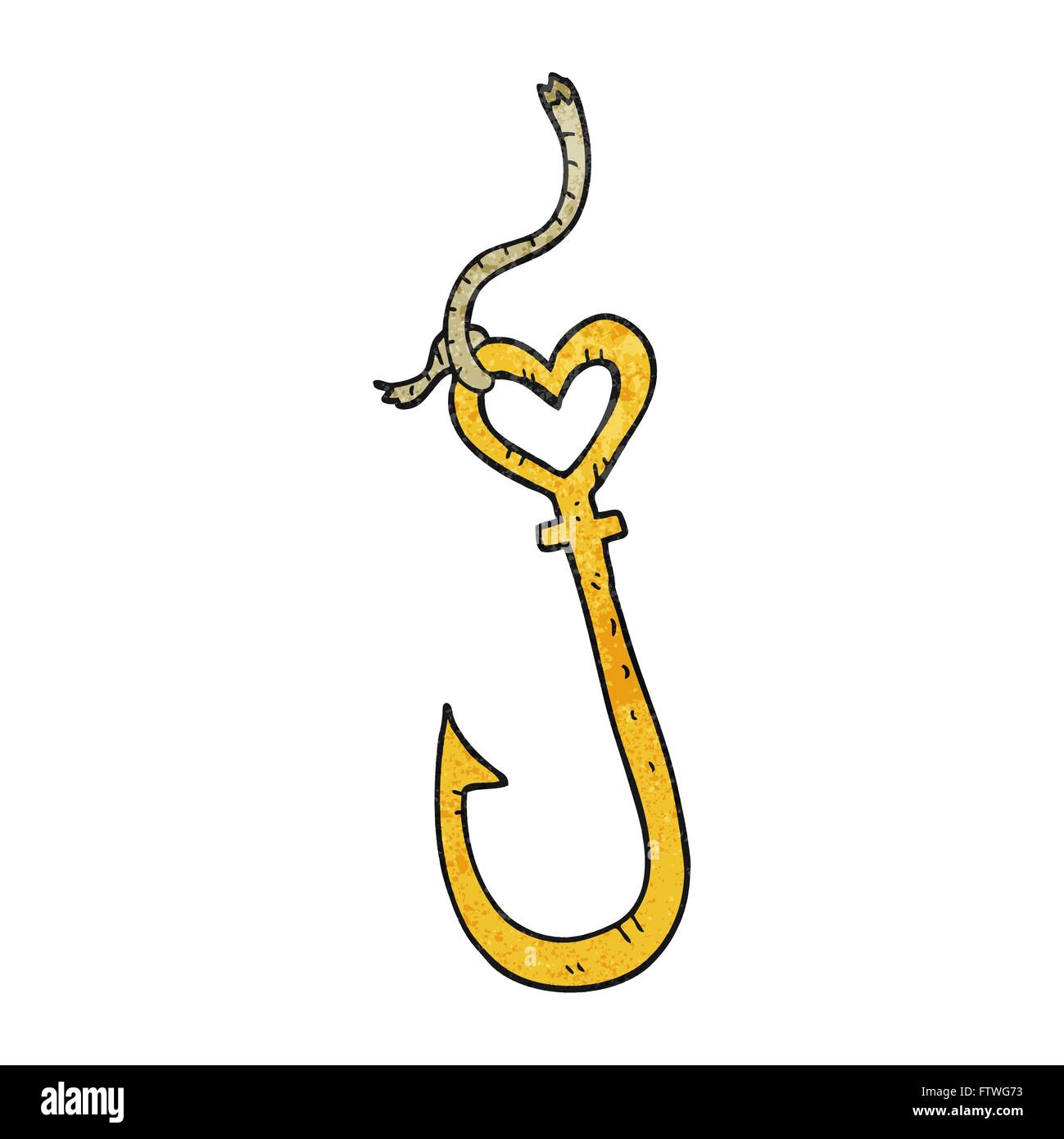 Cartoon Fish Hook