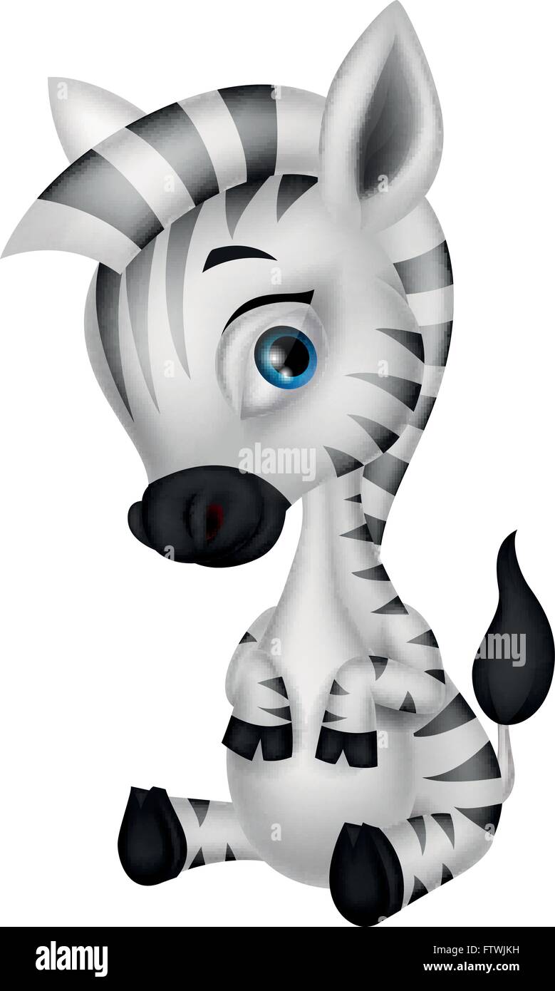 Cute zebra cartoon Stock Vector Image & Art - Alamy