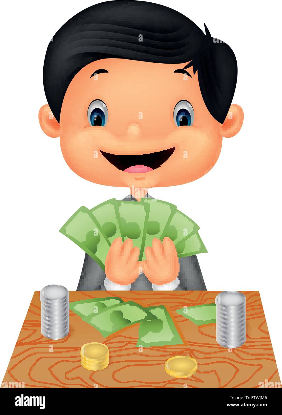 Smile accounting Stock Vector Images - Alamy