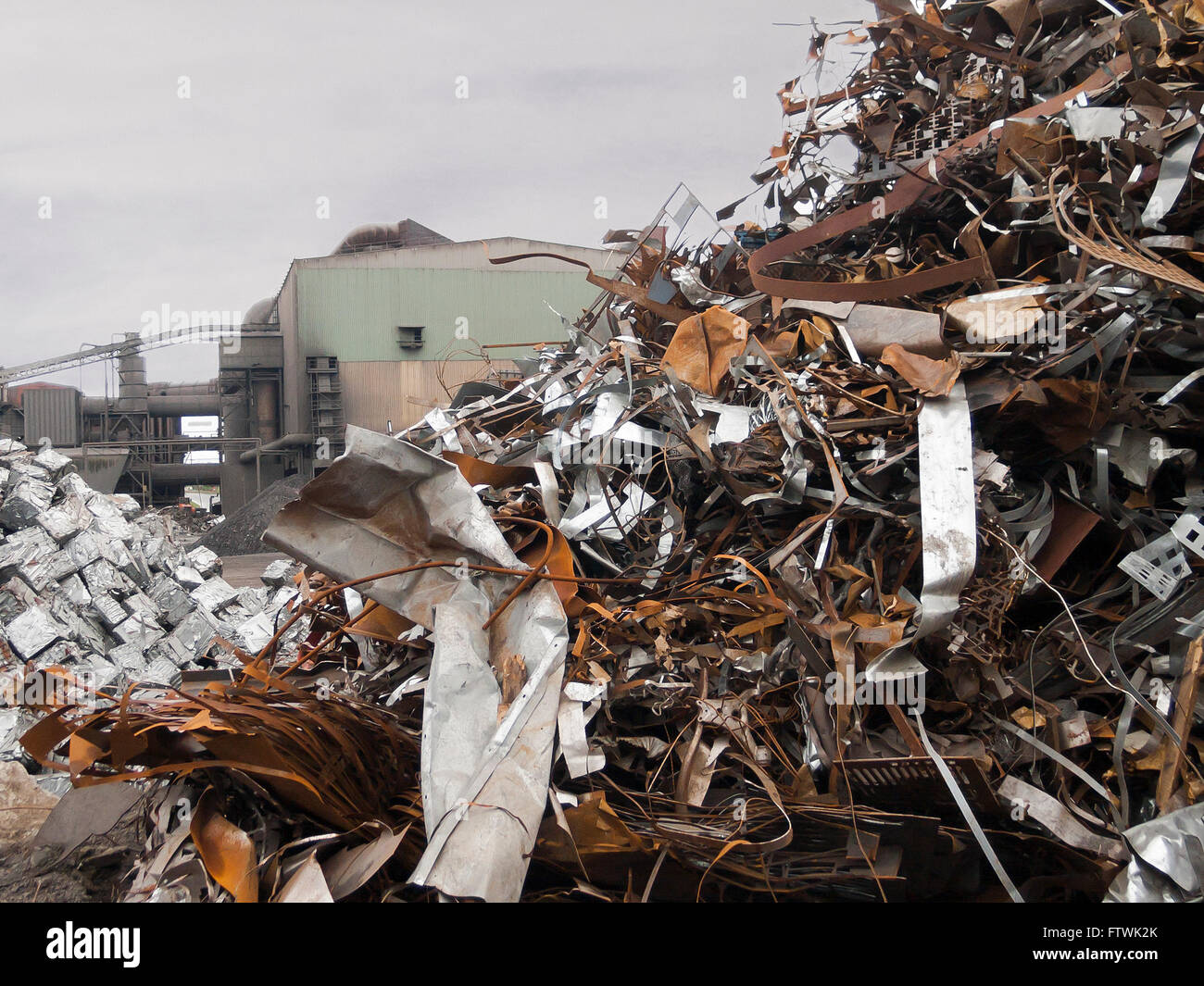 Factory scrap hi-res stock photography and images - Alamy