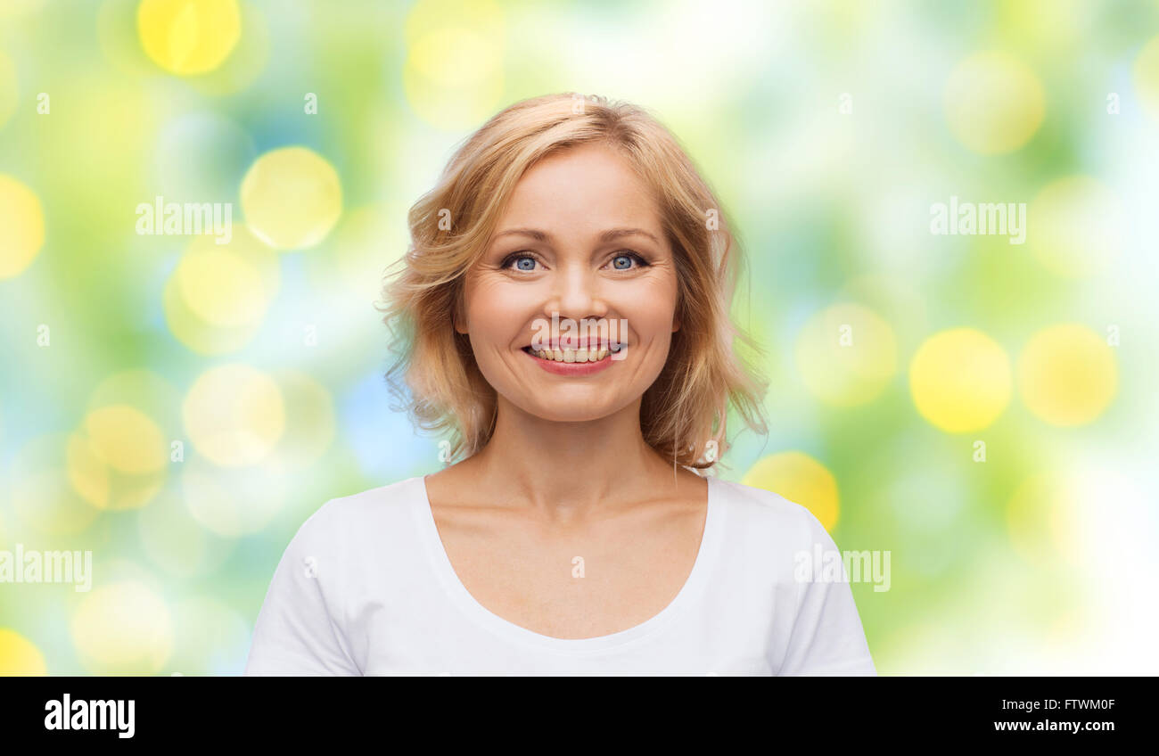 Smiling face t shirt hi-res stock photography and images - Alamy