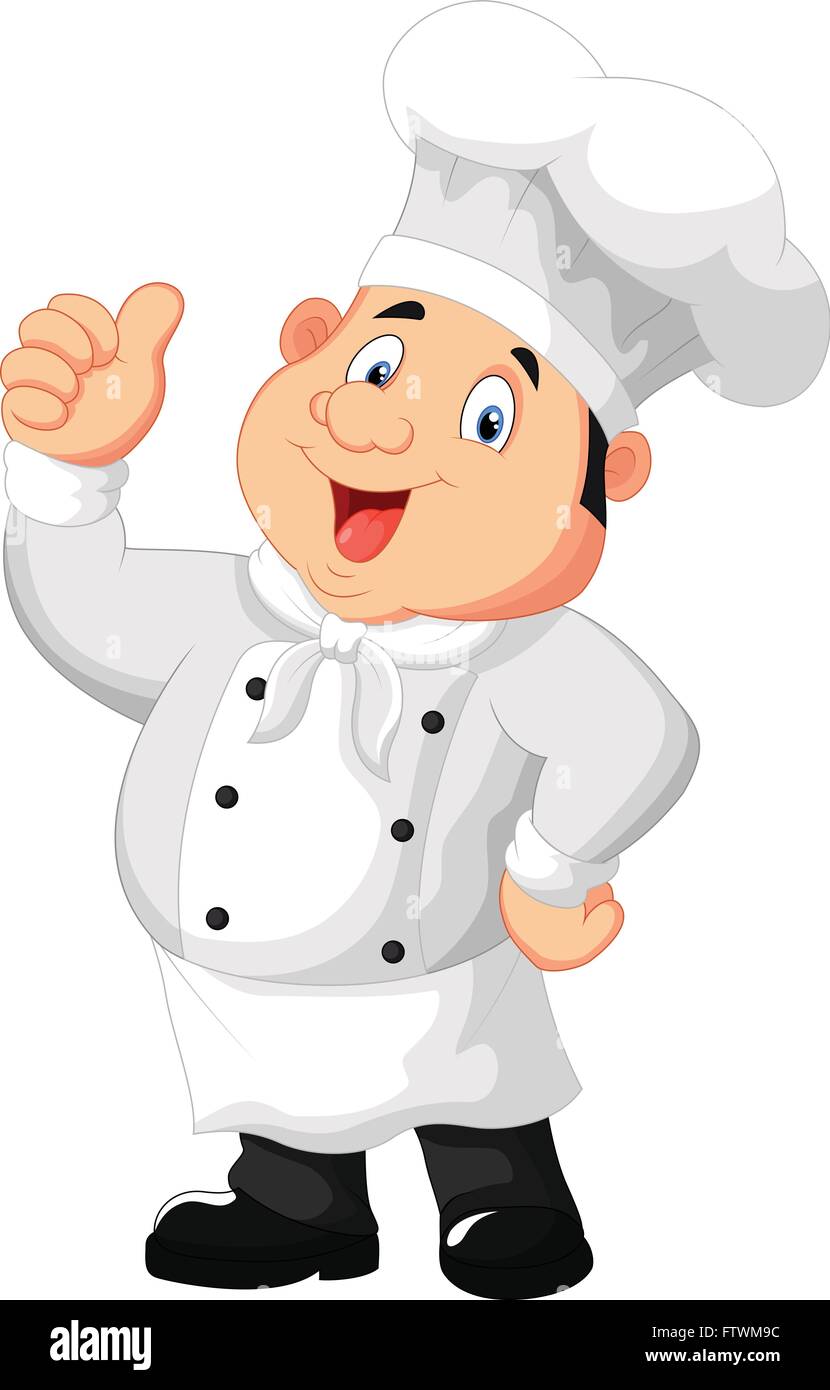 Chef cartoon hi-res stock photography and images - Alamy