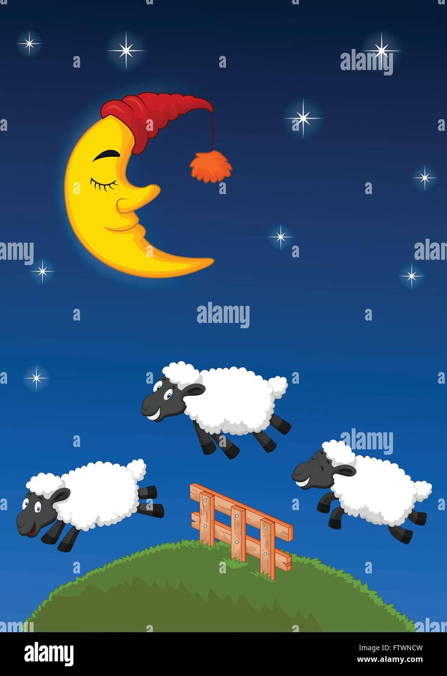 Sheep jumping over fence hi-res stock photography and images - Alamy