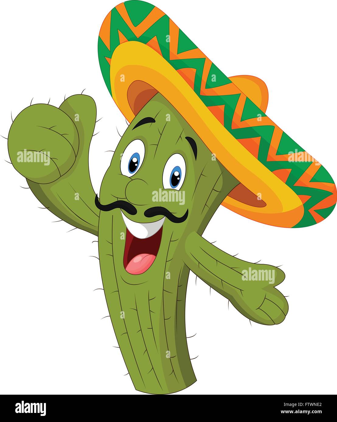 Happy cactus giving thumb up Stock Vector Image & Art - Alamy