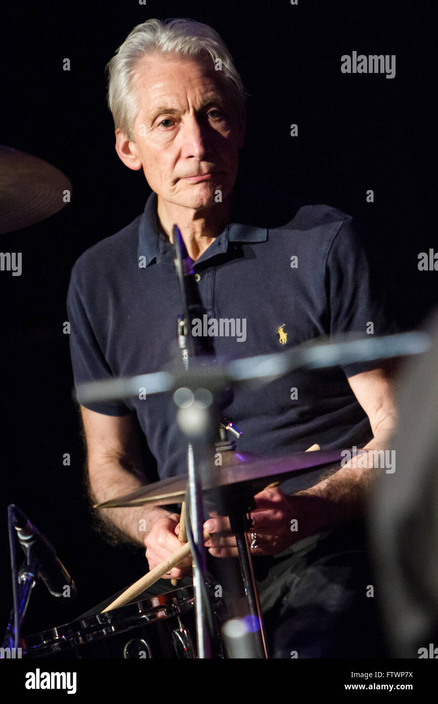 Milan Italy. 29th September 2011. The English drummer of The Rolling ...