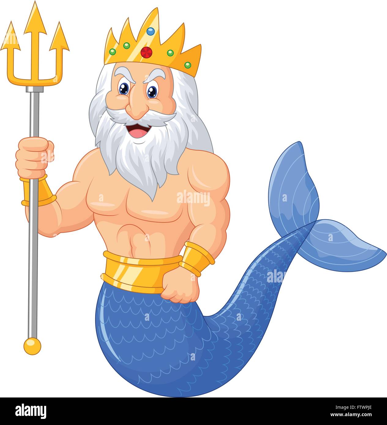 Poseidon Cartoon High Resolution Stock Photography and Images - Alamy