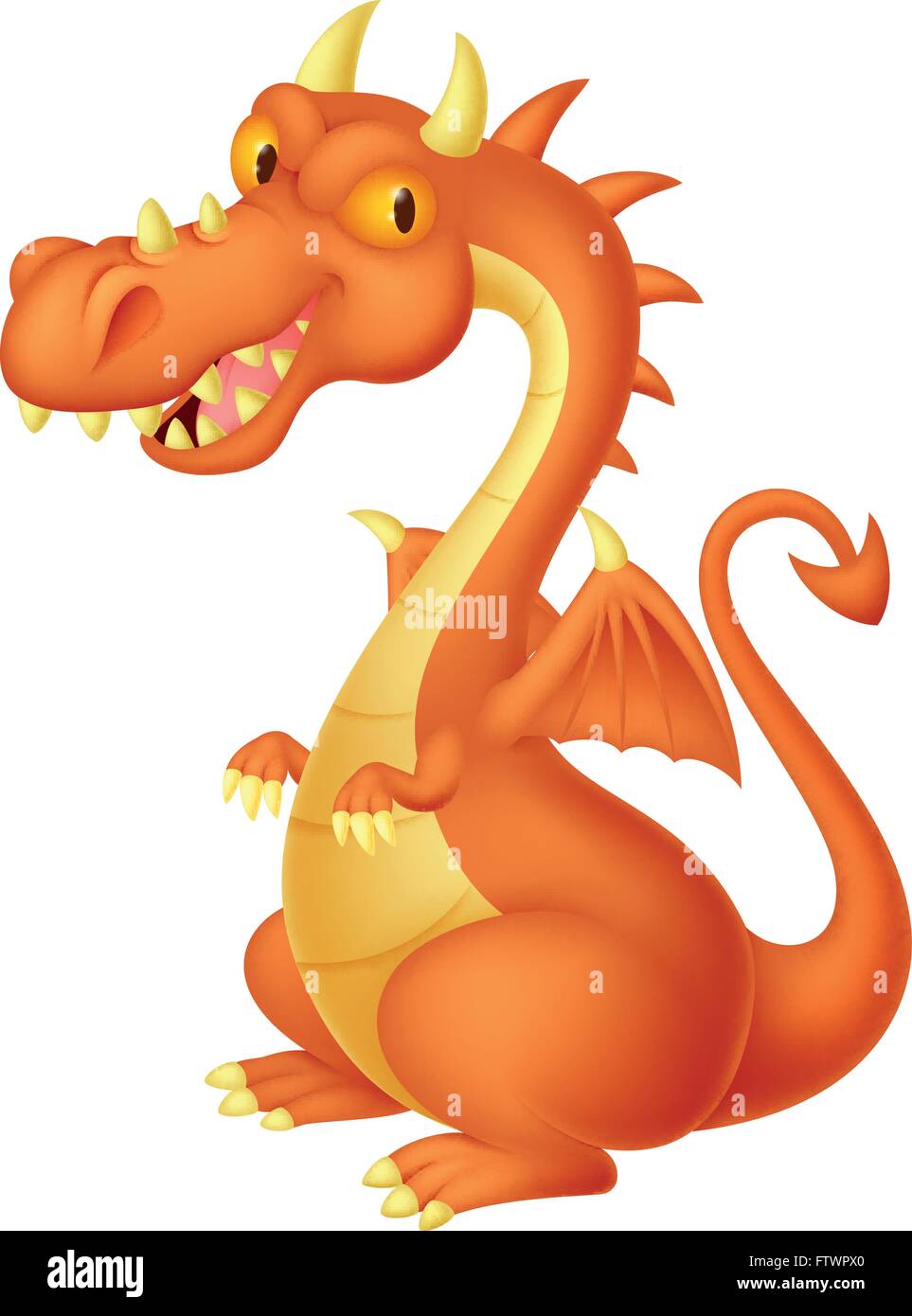 Winged monster head Stock Vector Images - Alamy