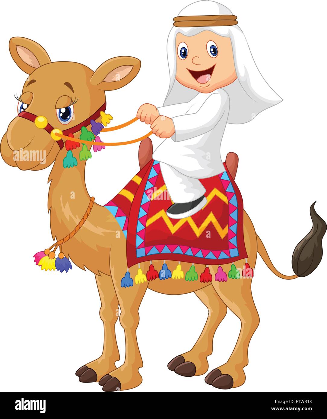 Riding kid happy boy Cut Out Stock Images & Pictures - Alamy