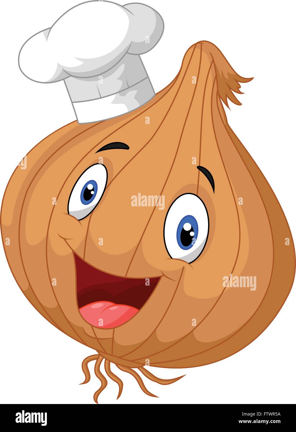 Onion cartoon chef hi-res stock photography and images - Alamy