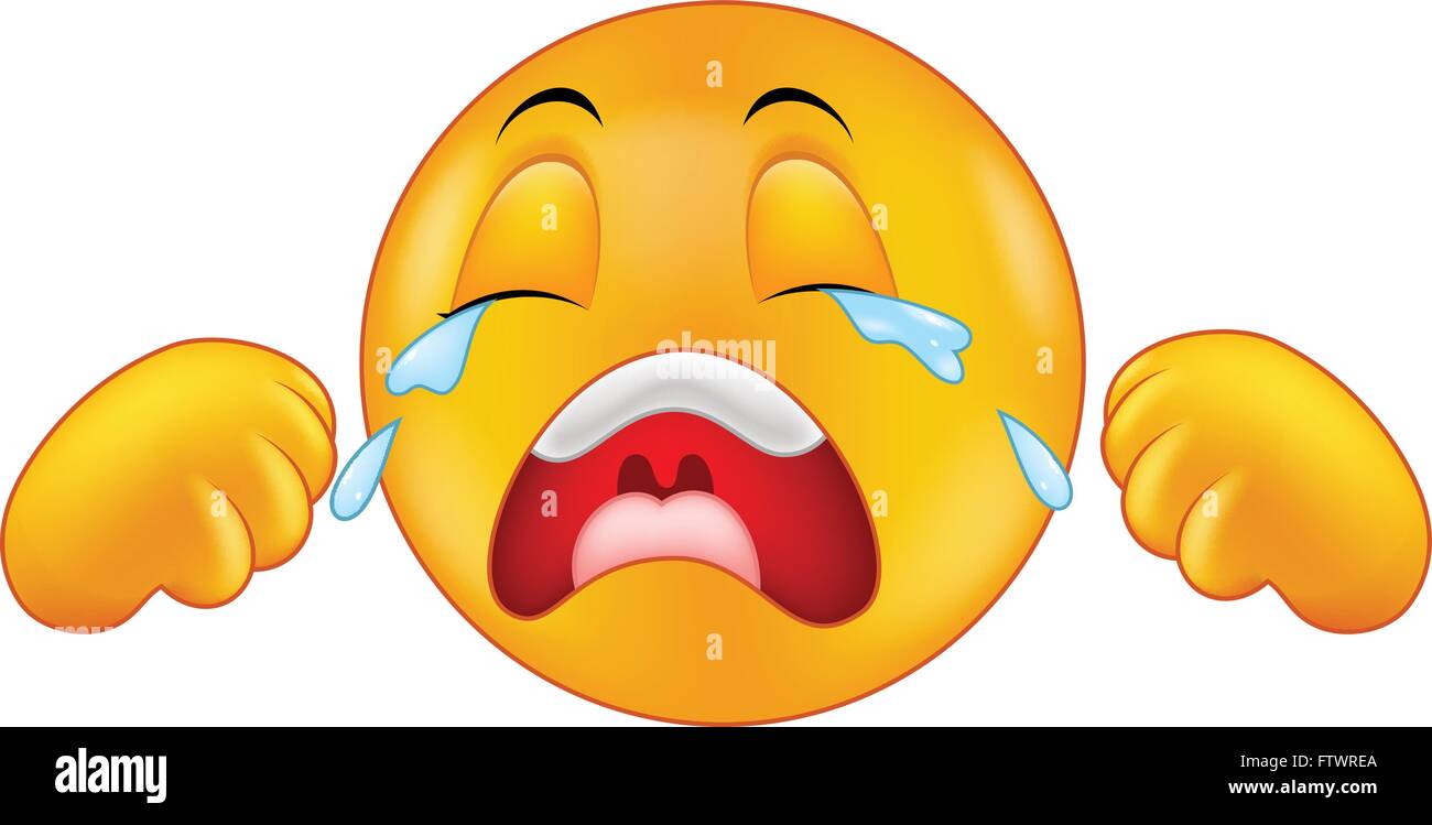 Wailing Emoticon High Resolution Stock Photography and Images - Alamy
