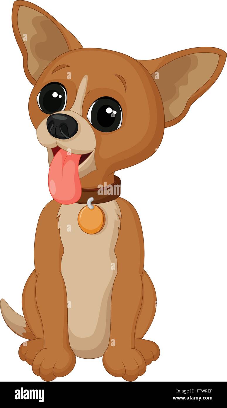 Cartoon chihuahua dog Stock Vector Image & Art - Alamy