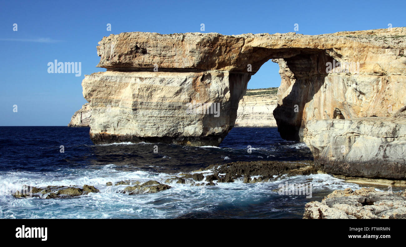 The Azure Window - Gozo - Malta Stock Photo - Alamy