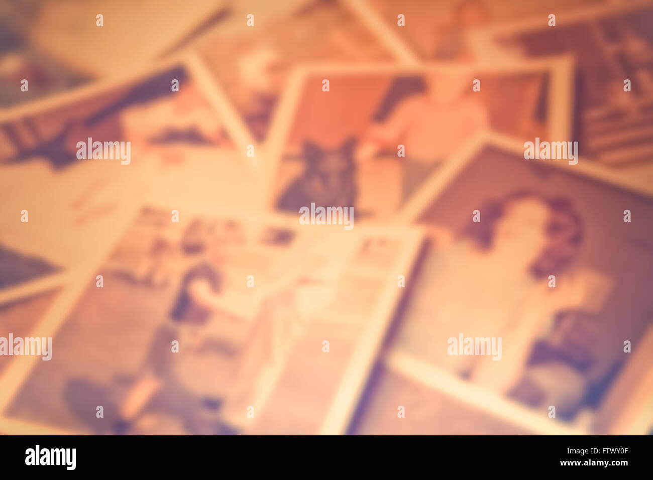 Scattered photos hi-res stock photography and images - Alamy
