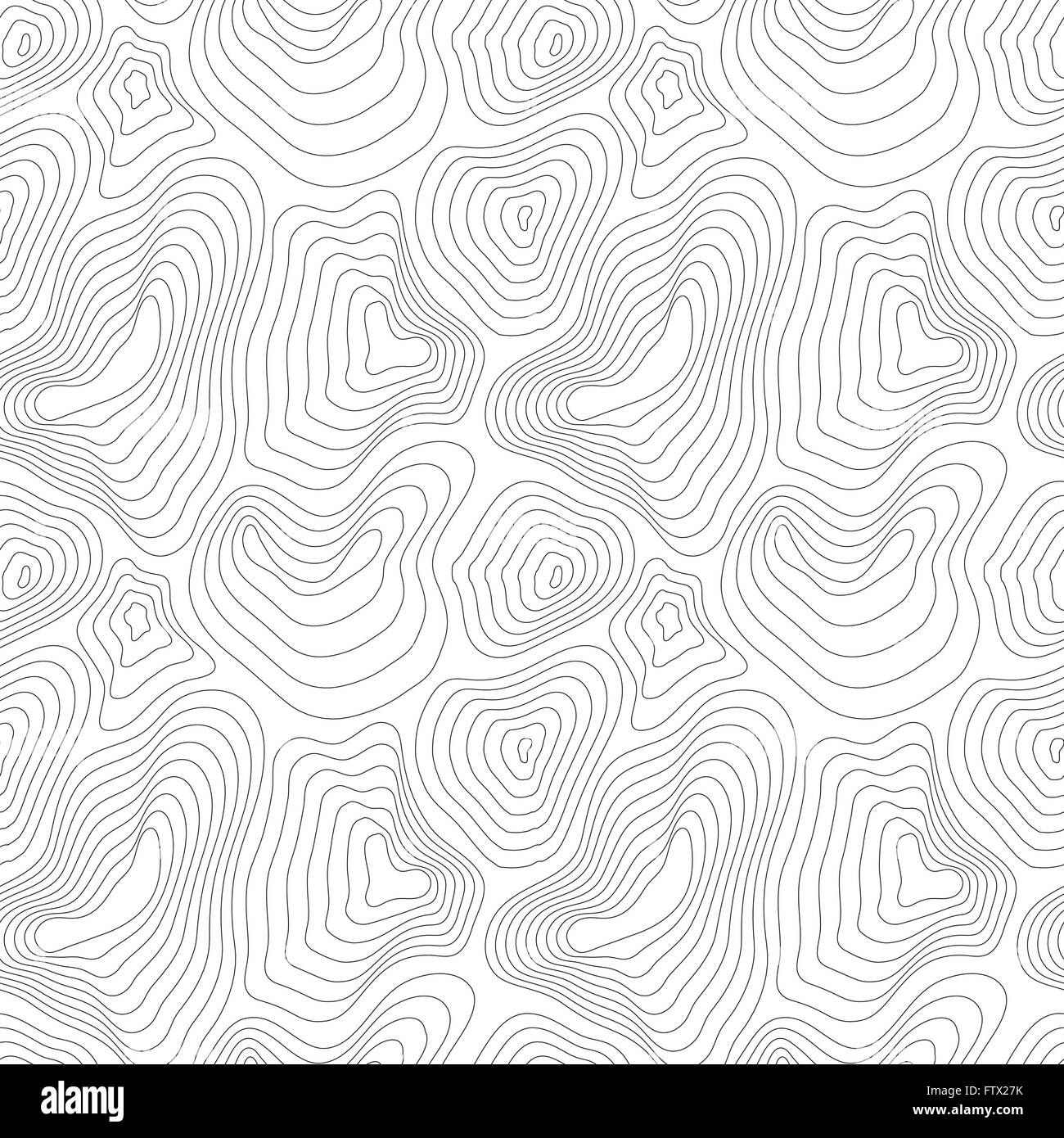 Topographic map Black and White Stock Photos & Images - Alamy