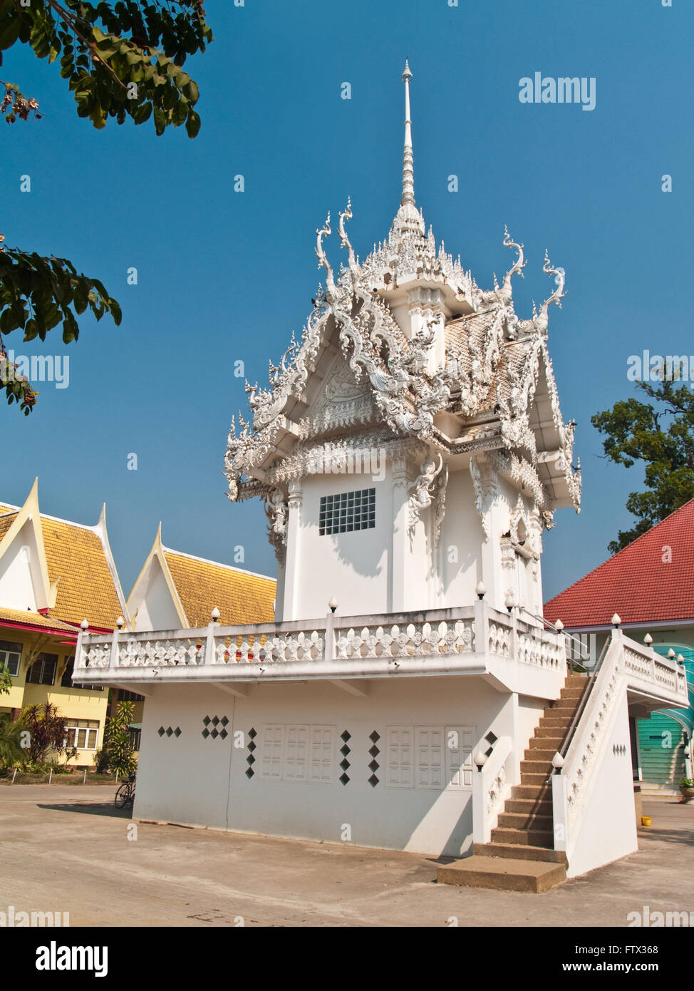 White Stupa High Resolution Stock Photography and Images - Alamy