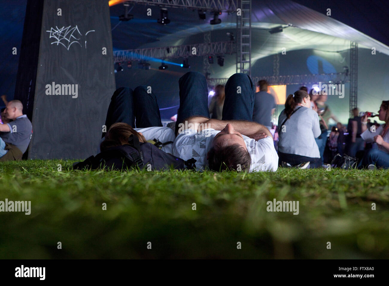 Crowd Laying Down High Resolution Stock Photography and Images - Alamy