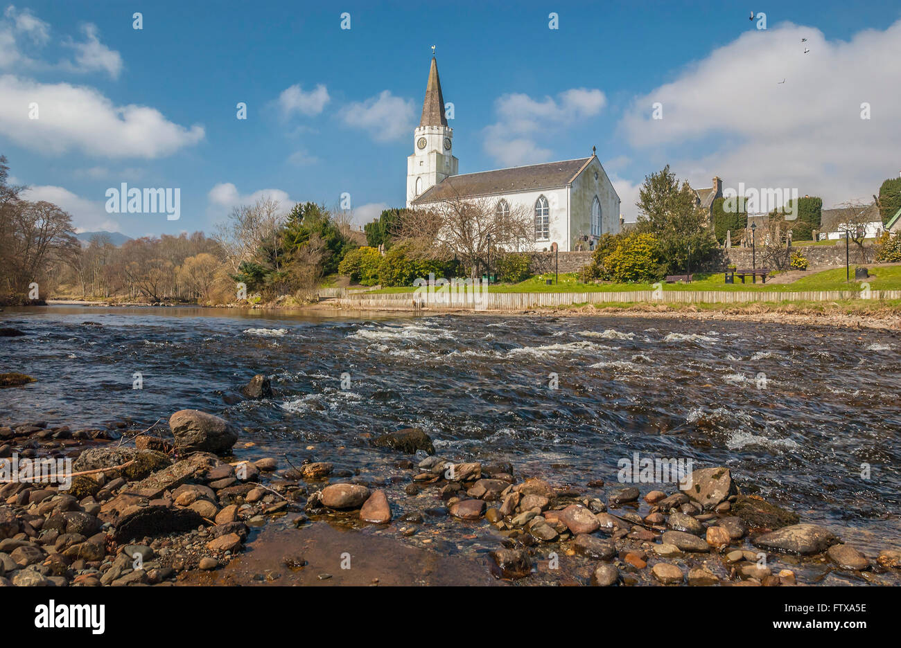 The former church now the Comrie Community Centre in Comrie Perthshire ...