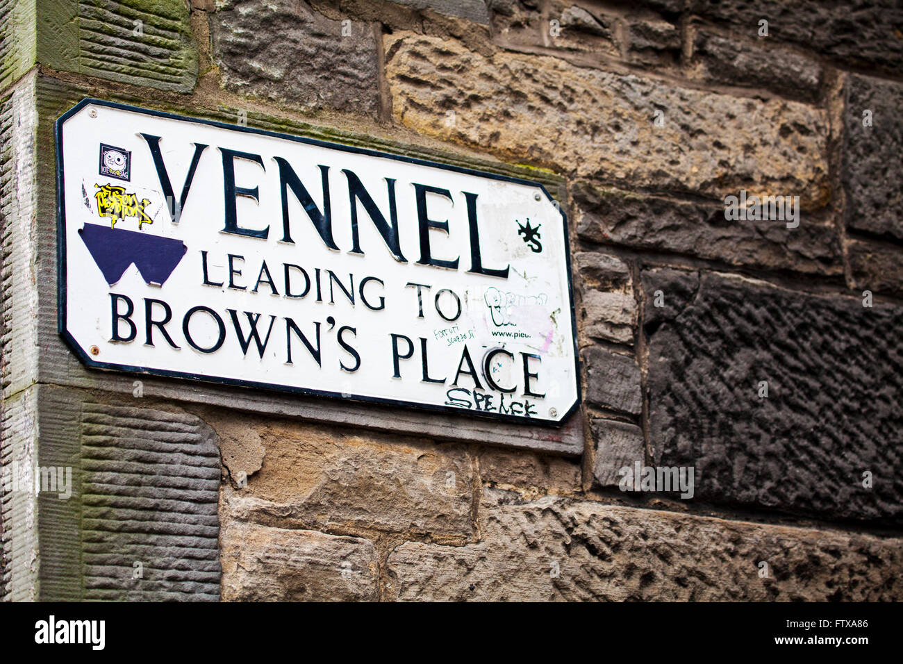 Vennel steps in grassmarket edinburgh hi-res stock photography and ...