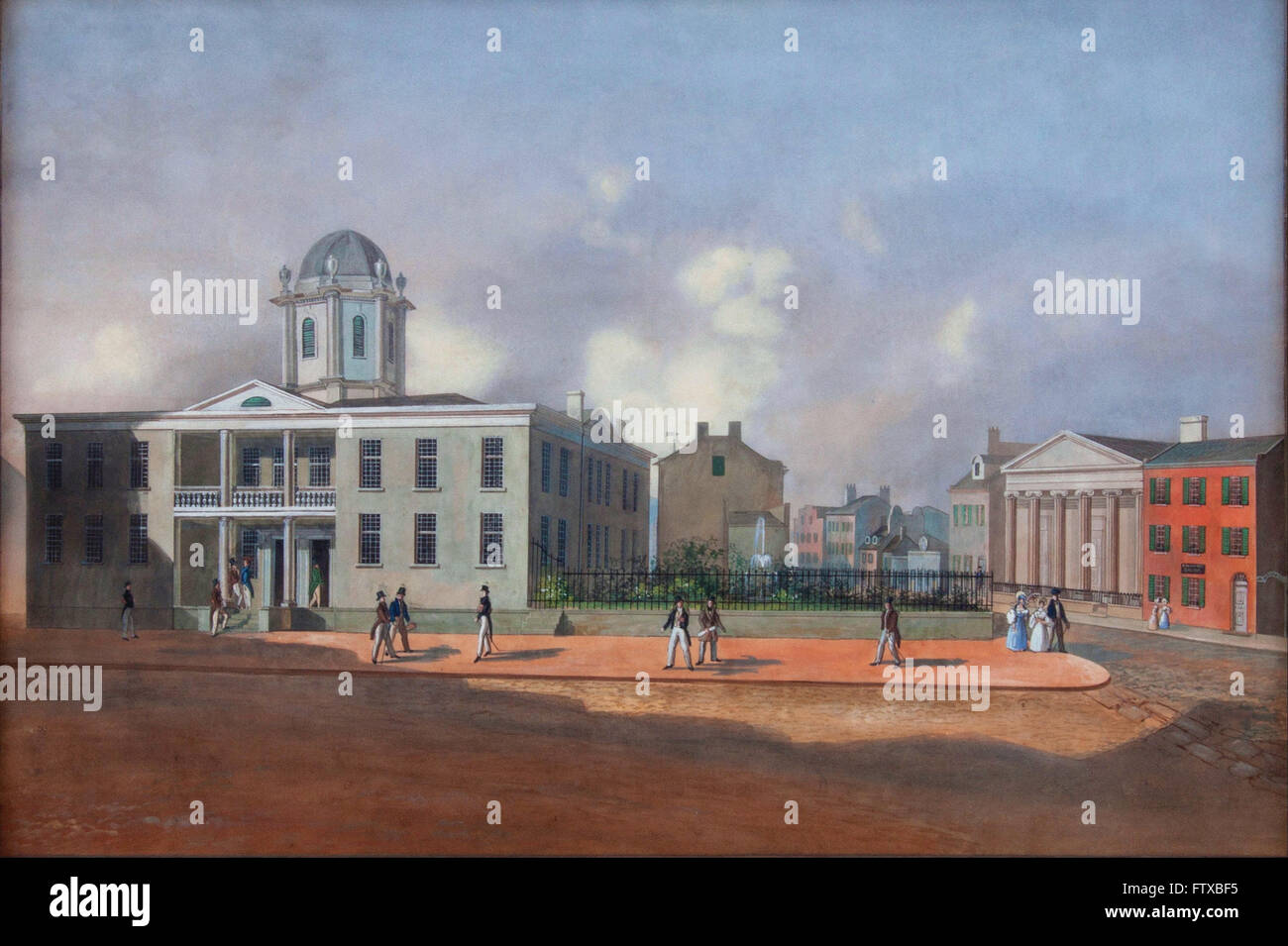 John Caspar Wild - North East Corner of Fourth and Walnut - Cincinnati ...