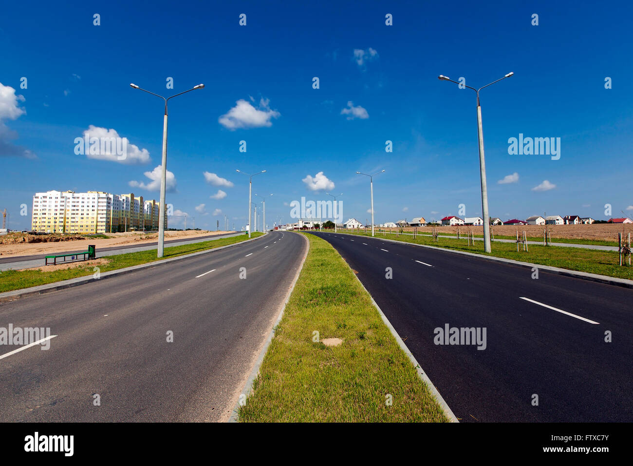 small paved road Stock Photo - Alamy